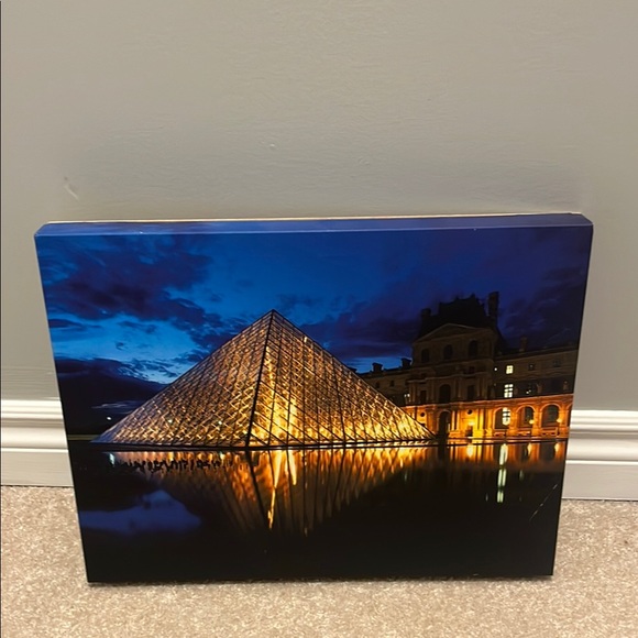 Art | Louvre Pyramid Canvas Art | Poshmark